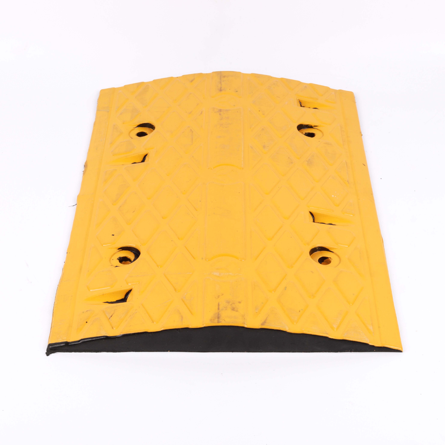 1M Rubber Speed Hump Malaysia – Black/Yellow 50mm Height