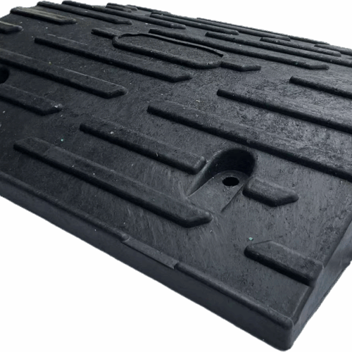 Heavy Duty Speed Hump Malaysia | 80mm Rubber Truck Hump
