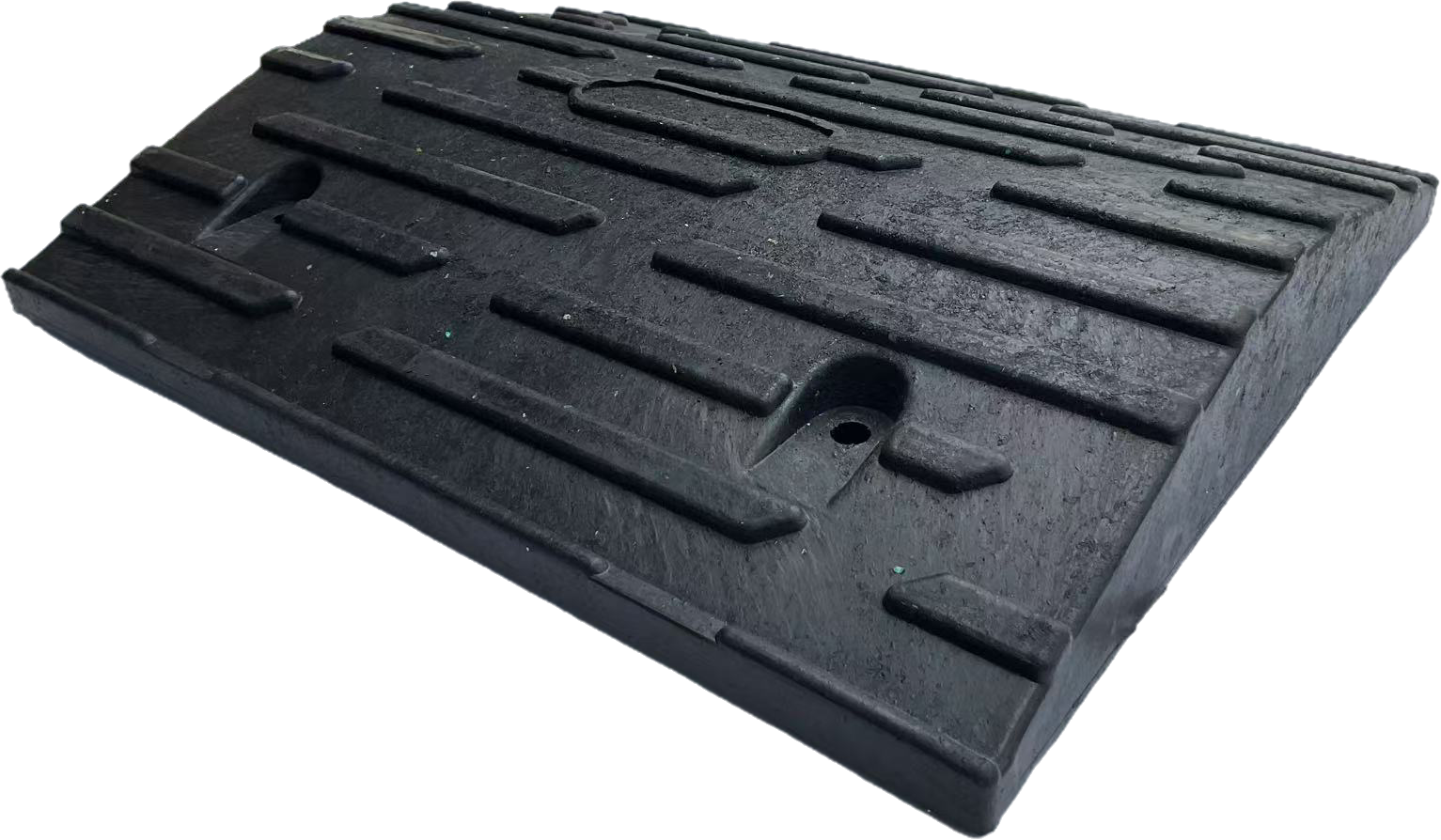 Heavy Duty Speed Hump Malaysia | 80mm Rubber Truck Hump