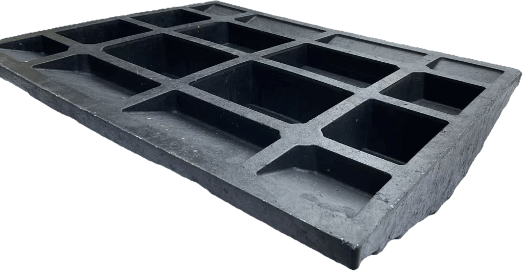 Heavy Duty Speed Hump Malaysia | 80mm Rubber Truck Hump