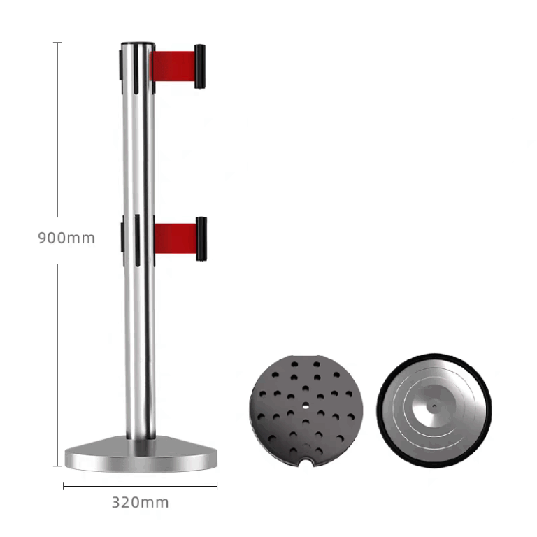 Queue Stand Malaysia | Double Belt Pole BBIM-00056